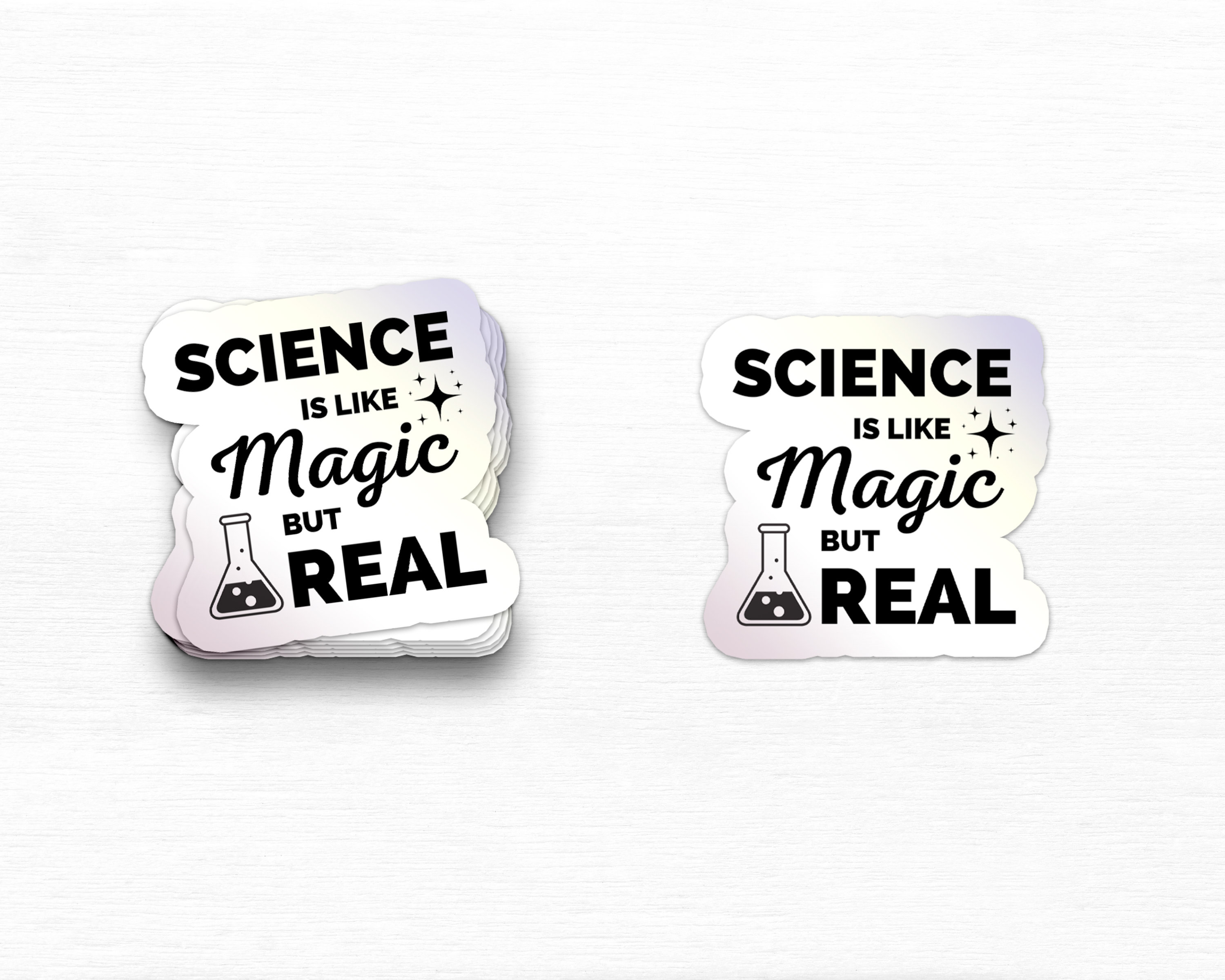 Science is Like Magic but Real Sticker Science Stickers - Etsy
