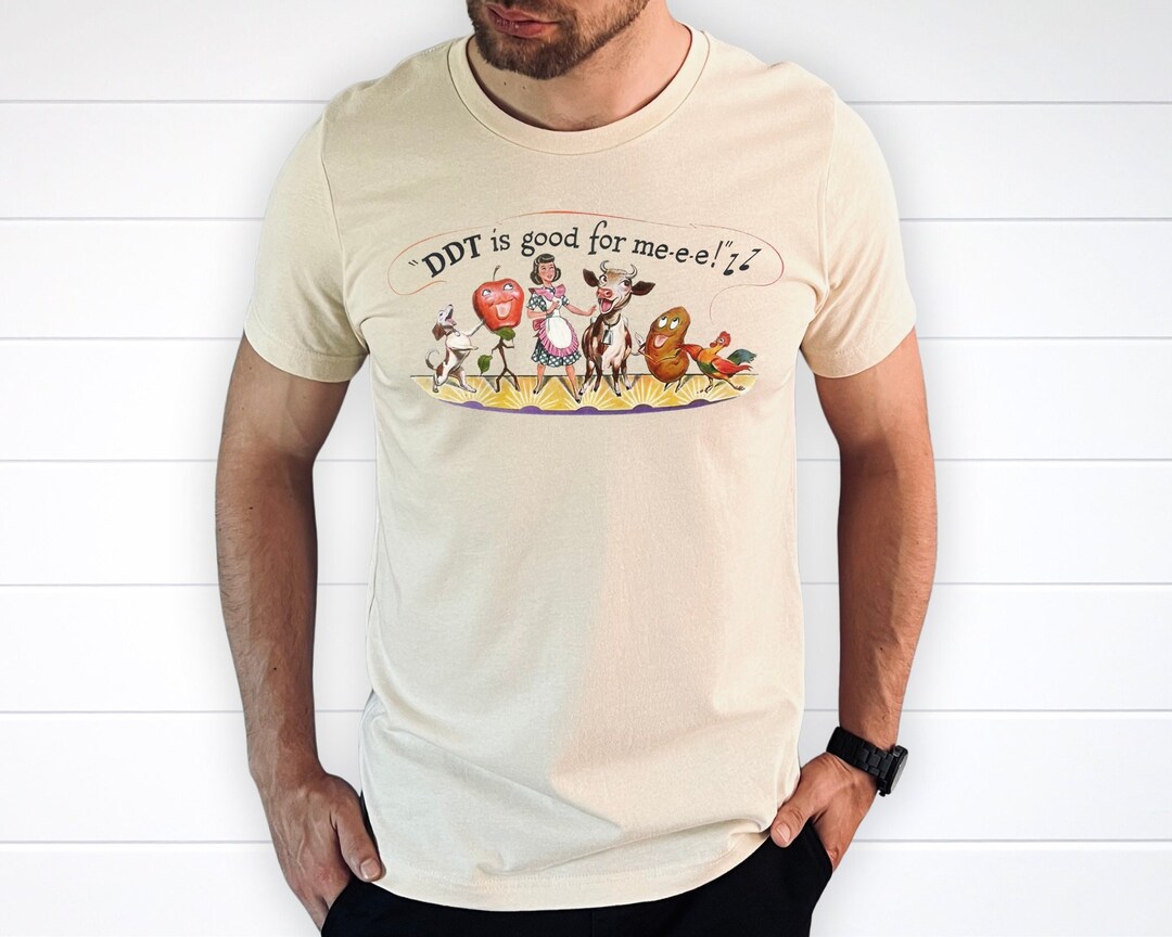 Vintage Ad DDT is Good for Me, Funny Shirt, Weirdcore Clothing ...