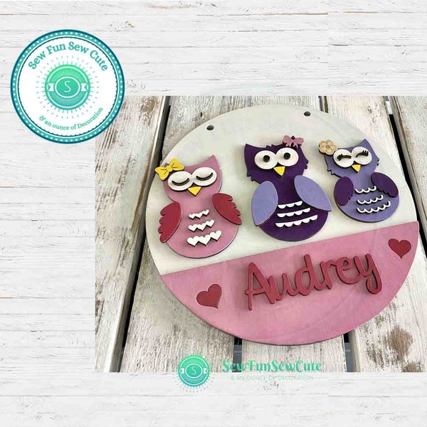 Owl Door Hangers - Etsy