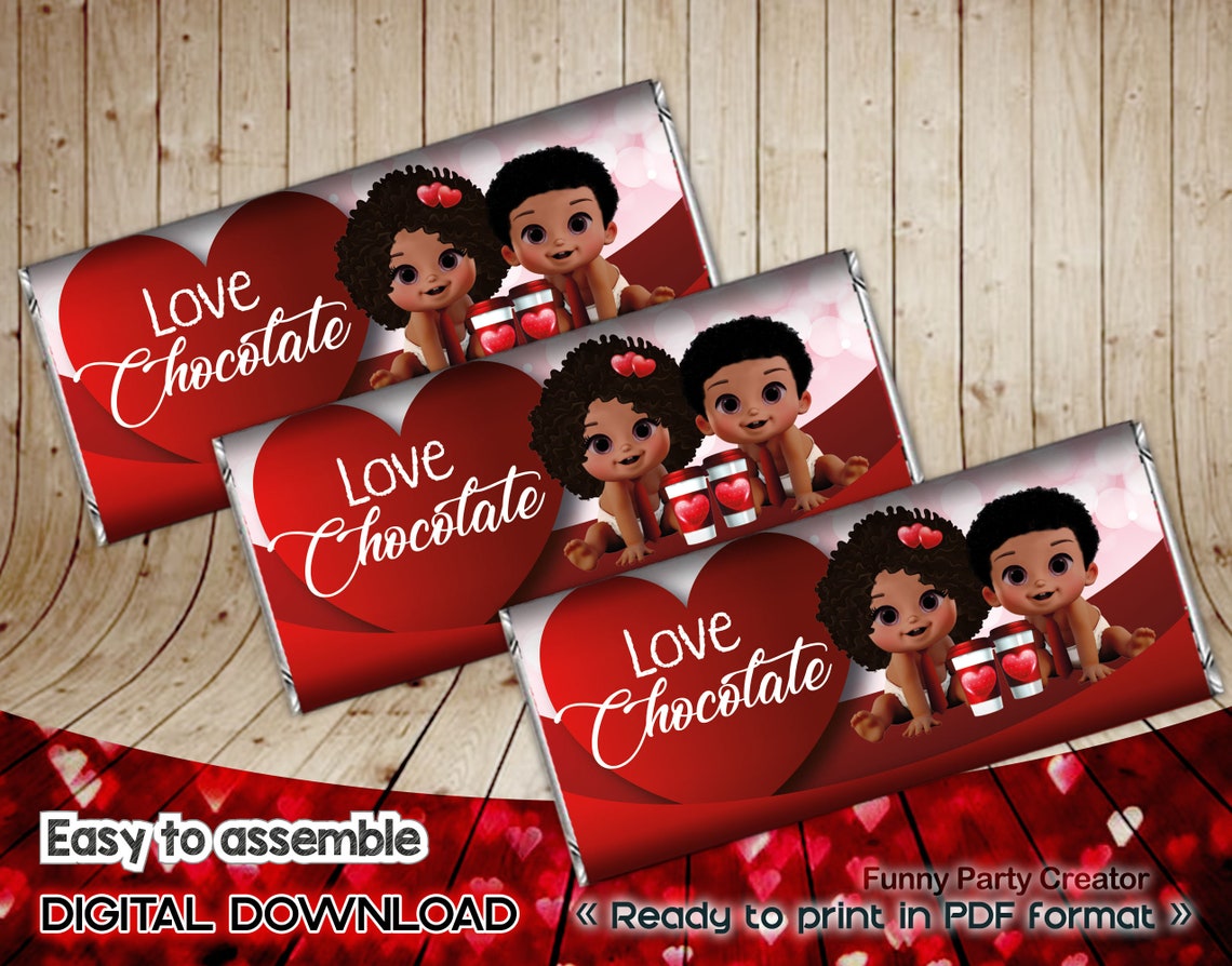 Boss Baby Chocolate Wrapper Printable, Custom Candy Bar Covers, Instant ...