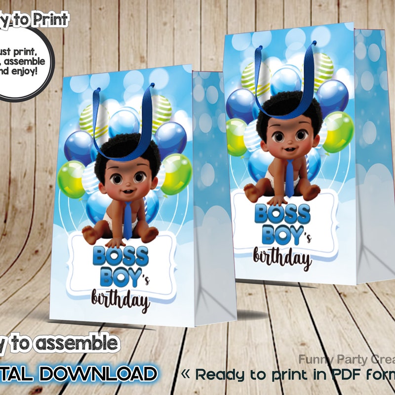 Boss Baby Gift Bag - 60+ Gift Ideas for 2025