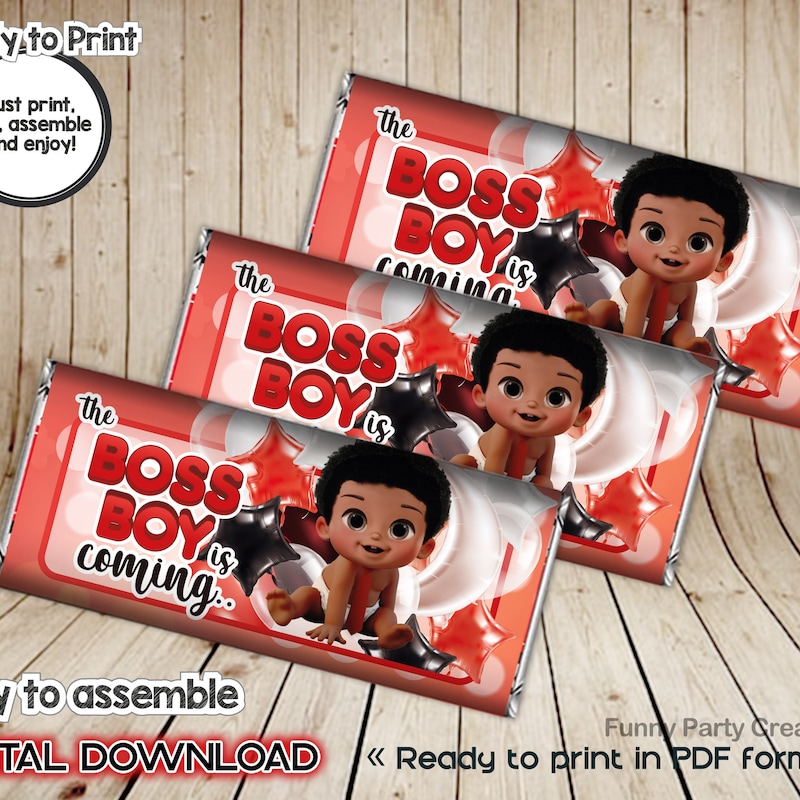 Boss Baby Candy Wrapper - Etsy