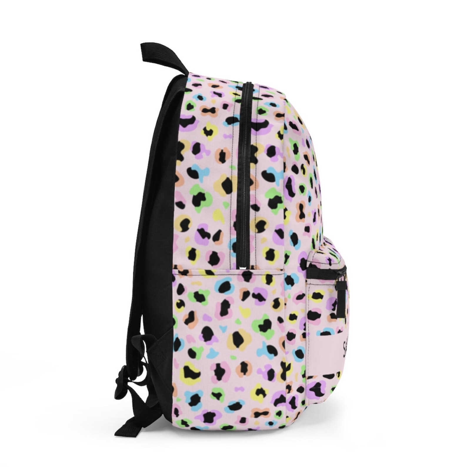 Rainbow Cheetah Print Backpack Kids Colorful Leopard Design - Etsy