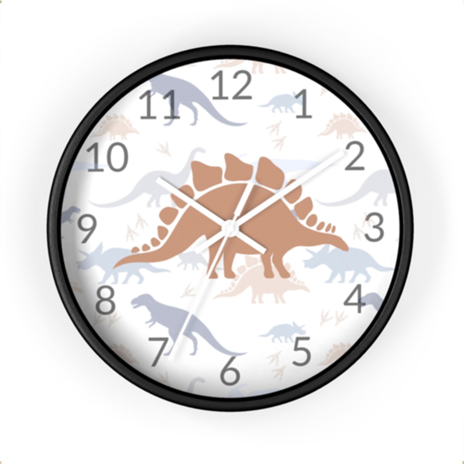 Dinosaur Wall Clock Dinosaurs Decor Dino Kids Present T-rex - Etsy