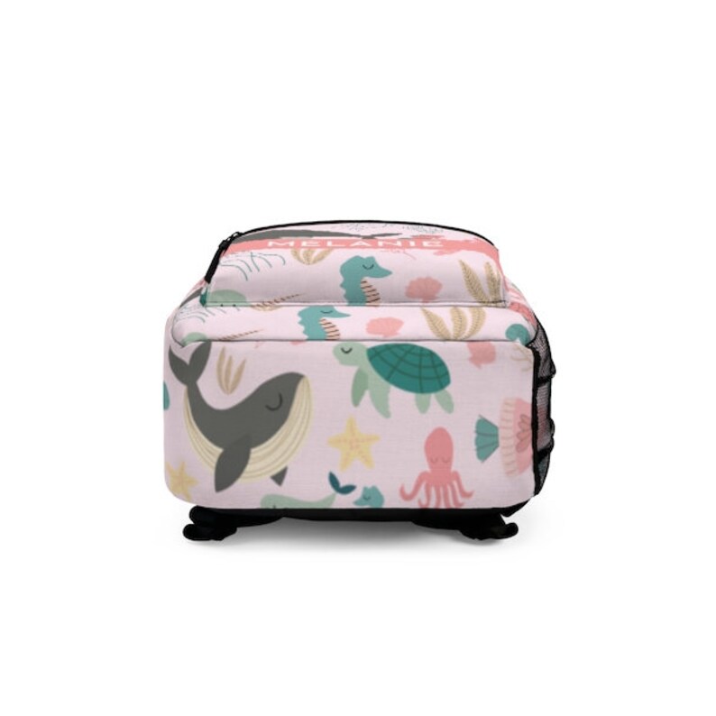 Under the Sea Backpack Ocean Creaturesl Kids Design Backpack - Etsy