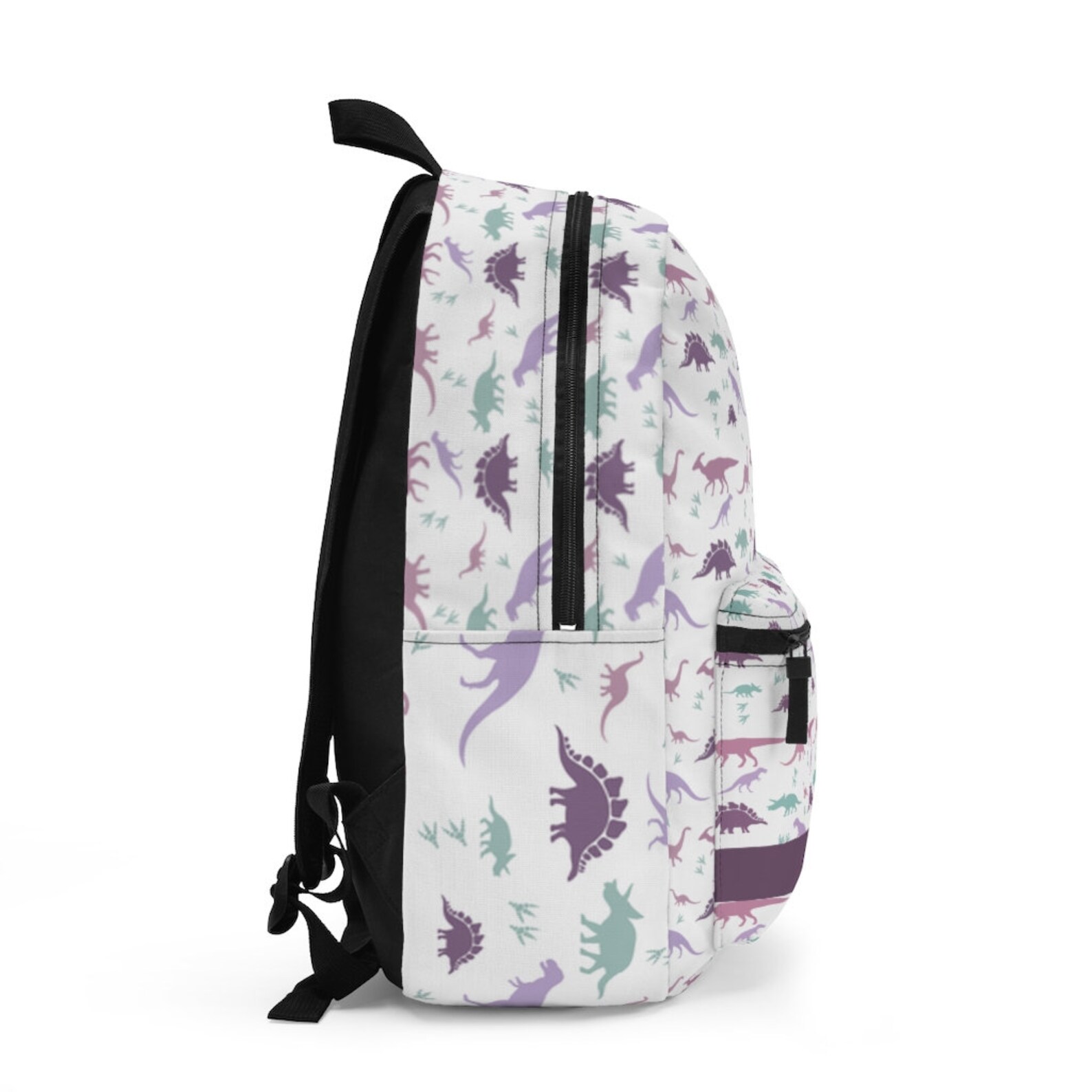 Dinosaur Print Kids Backpack Pink Dino Design Backpack Girl - Etsy