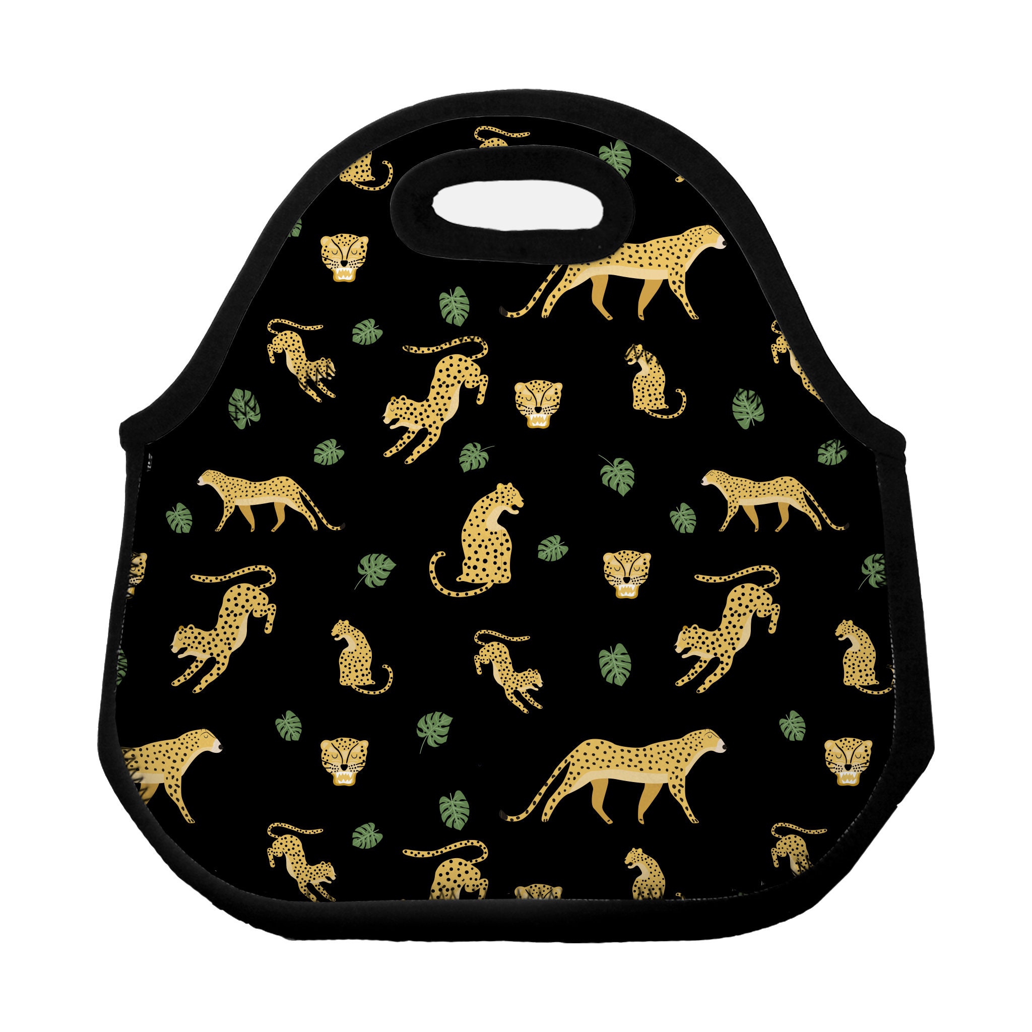 Cheetah Backpack Leopard Bag Cheetah Bag Leopard School - Etsy