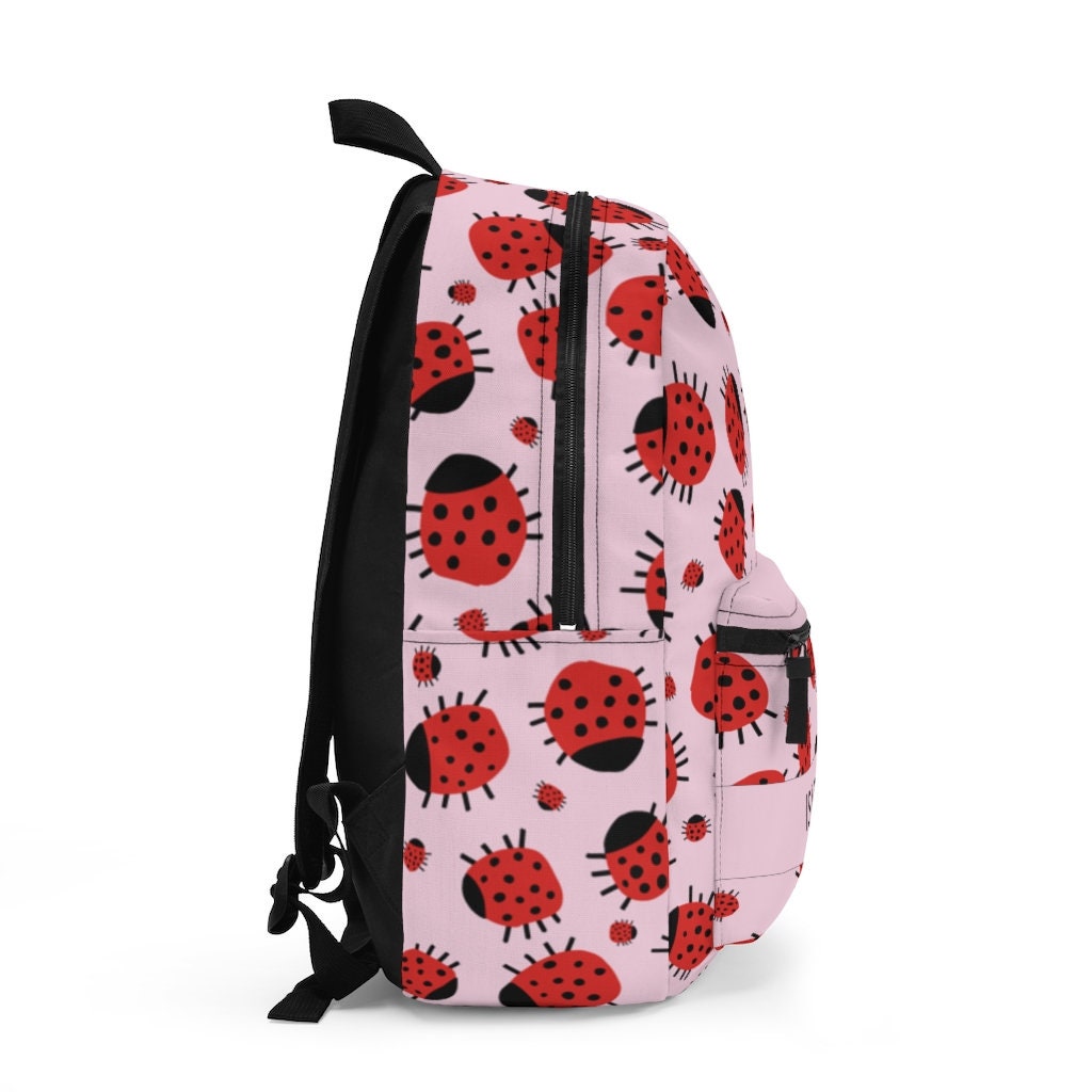 Ladybug Backpack Kids Back to School Bag Lady Bug Bag Pink | Etsy