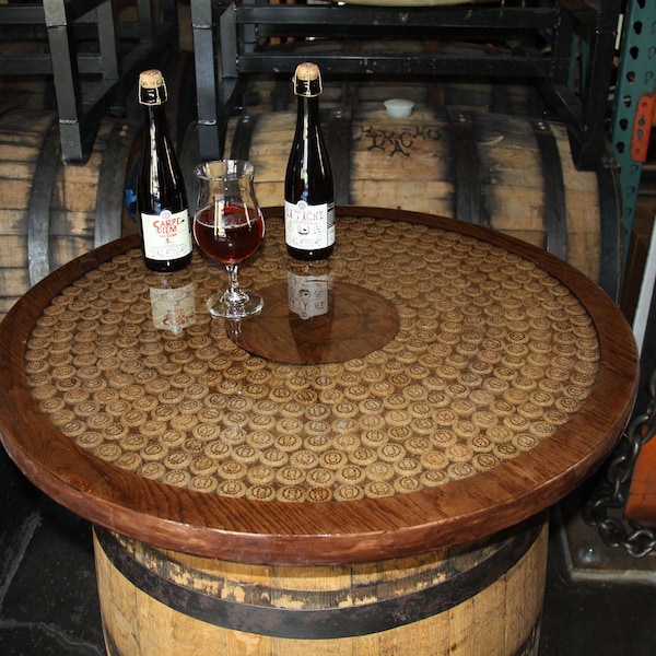 Wine Barrel Table - Etsy