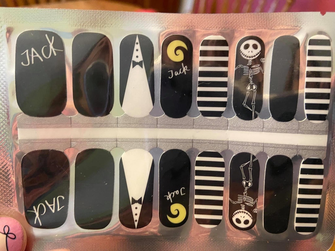 100% Nail Polish Strips JACK NBC - Etsy