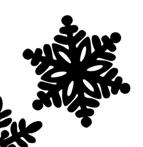 Snowflake SVG Files for Cricut Silhouette Machine and Laser - Etsy