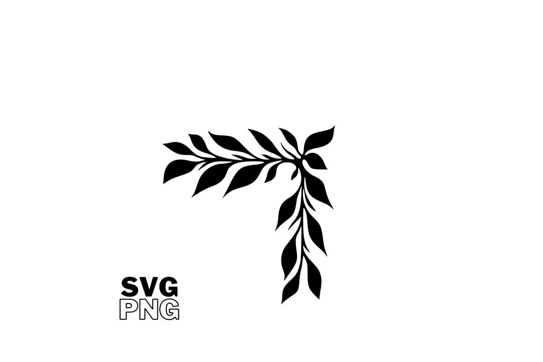 Vine Frame SVG and PNG Files for Circuit, Craft Cut File Bundle ...