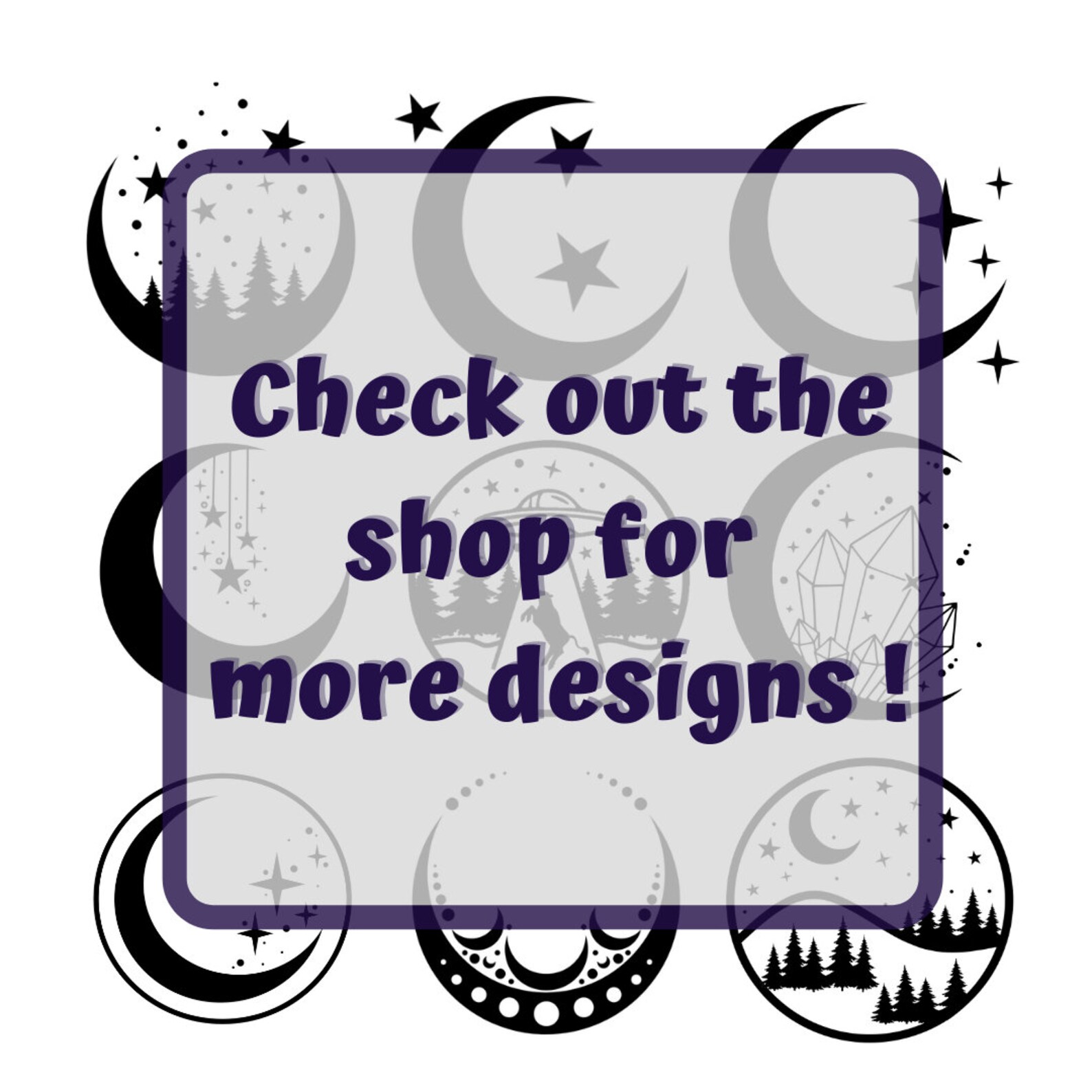 Spider Web Moon SVG and PNG Files for Cricut Silhouette - Etsy