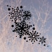 Snowflake Cluster SVG and PNG Files for Cricut, Silhouette Machine ...