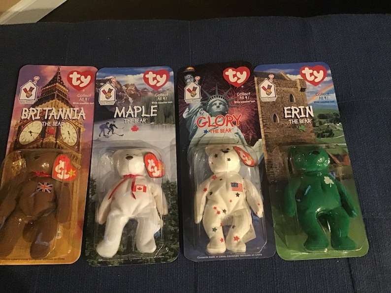 Collectors Ronald Mcdonald Beanie Babies Full Collection - Etsy