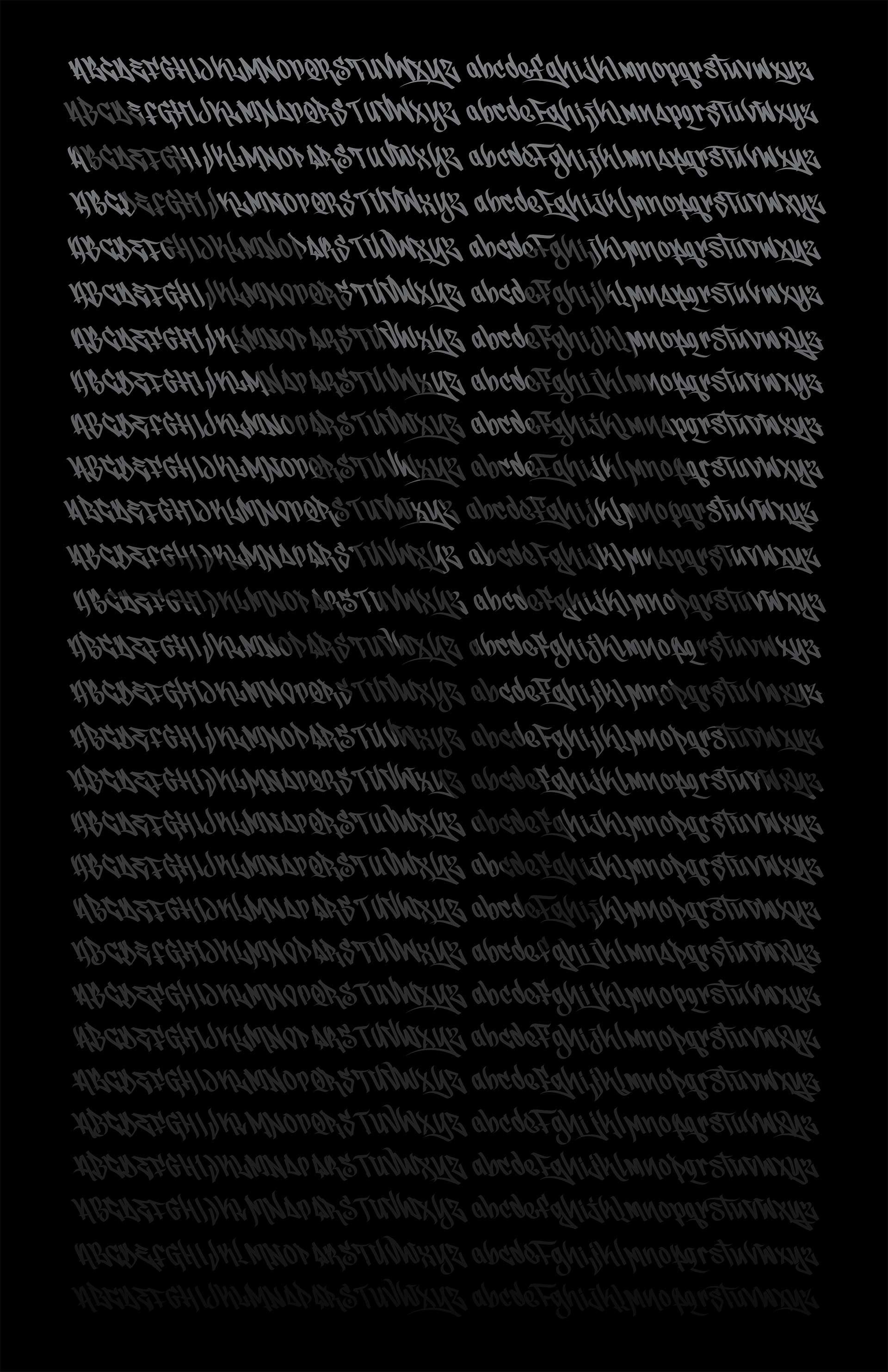 Manystyles™ Generative Graffiti Font - Etsy