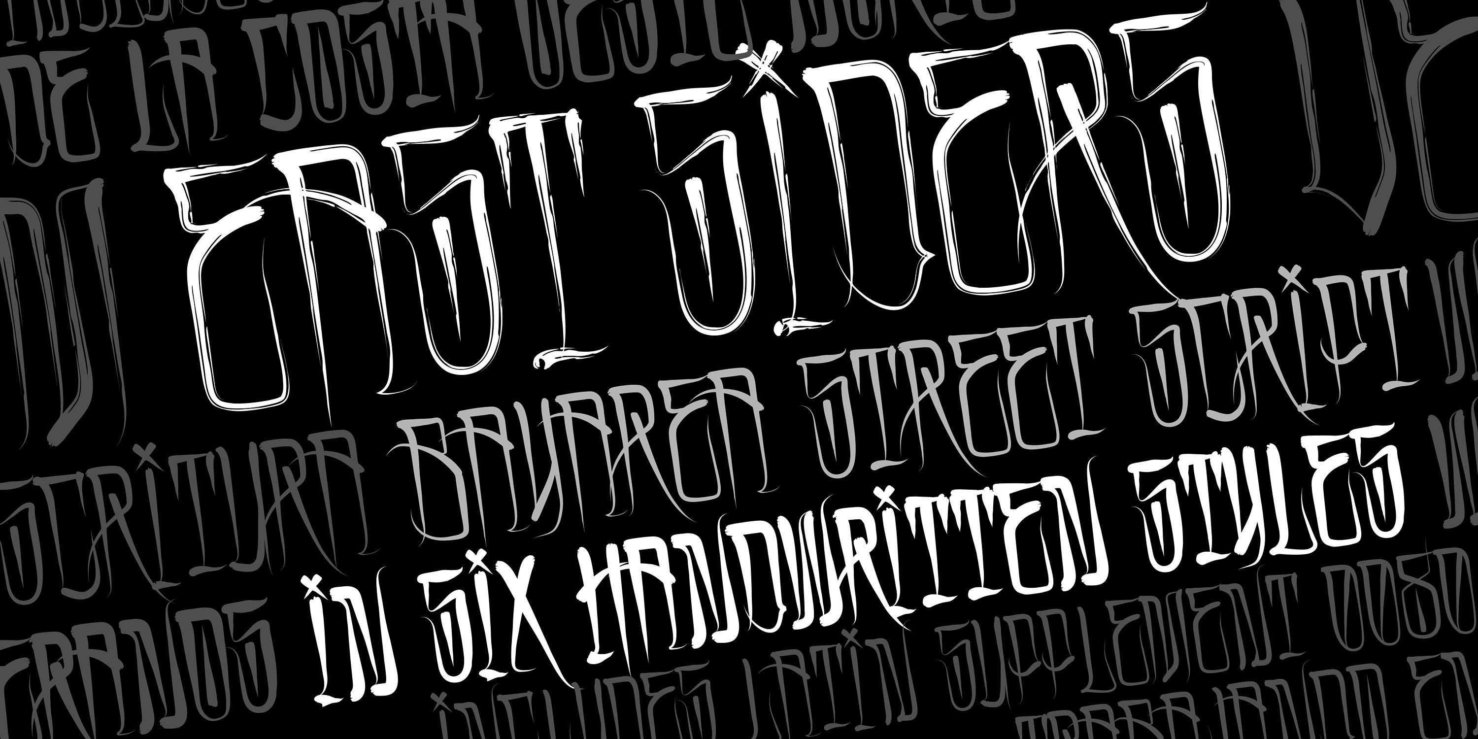 San Jose Graffiti Font Family (Instant Download) - Etsy