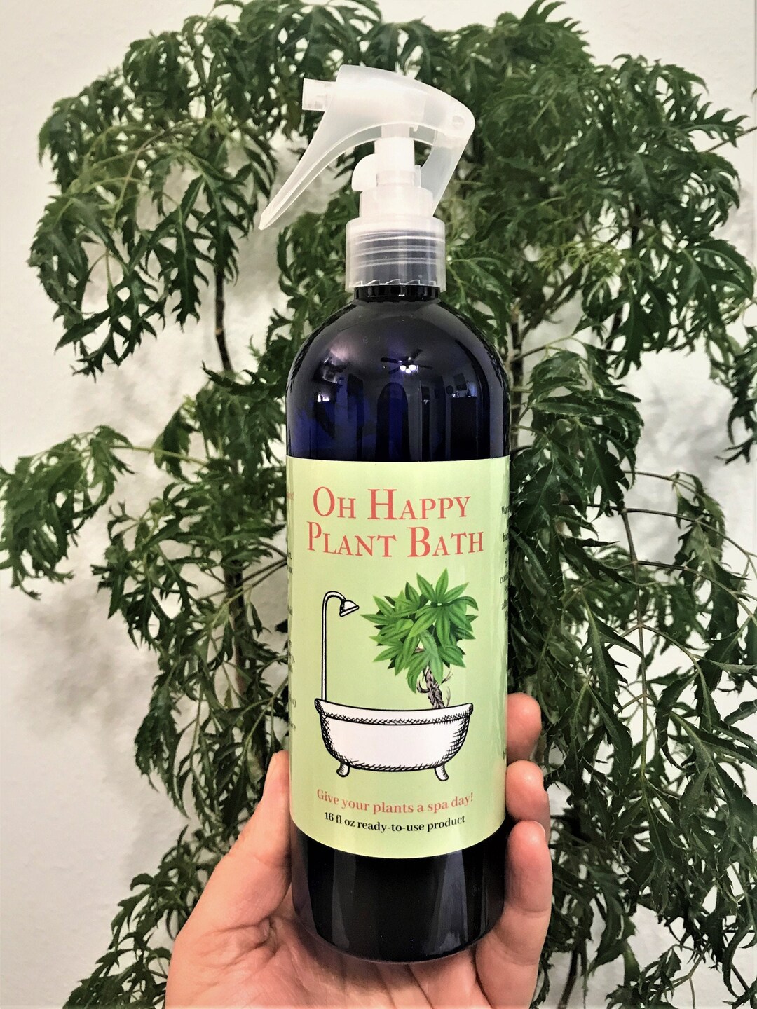 Houseplant Cleaning Spray | Leaf Shine | Plant Bath | Leaf Cleaner ...