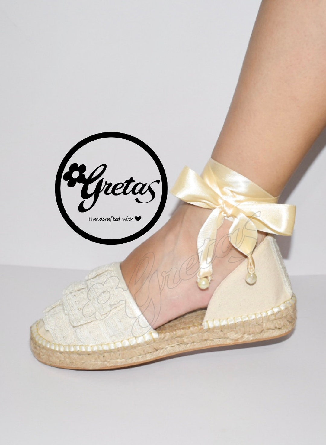 Handmade Espadrilles/ Lace Espadrilles/ 100% Handmade/ Handcrafted ...
