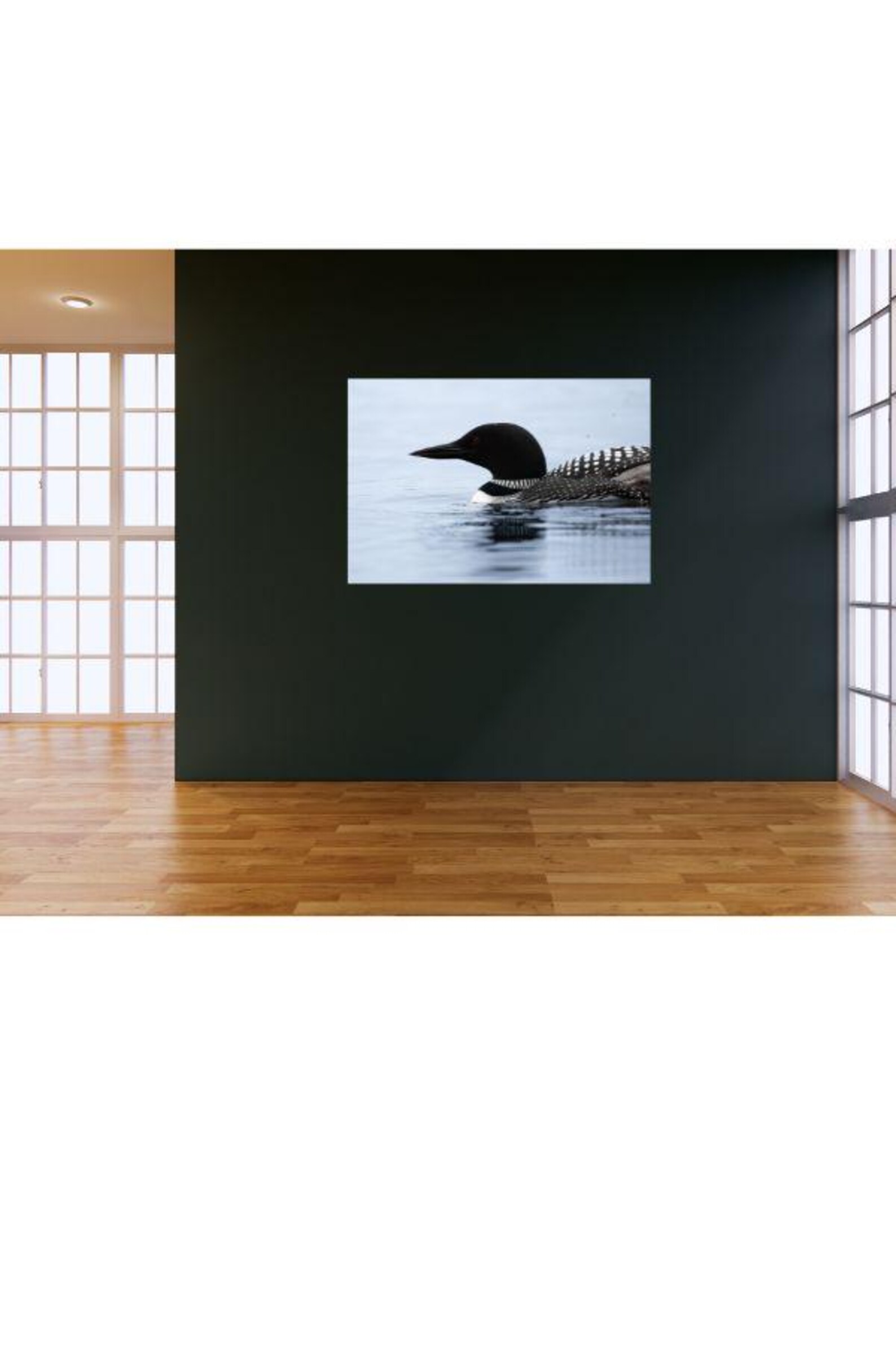 Common Loon Wall Decor Wildlife Wisconsin Art Cabin Art Nature Wall Art ...
