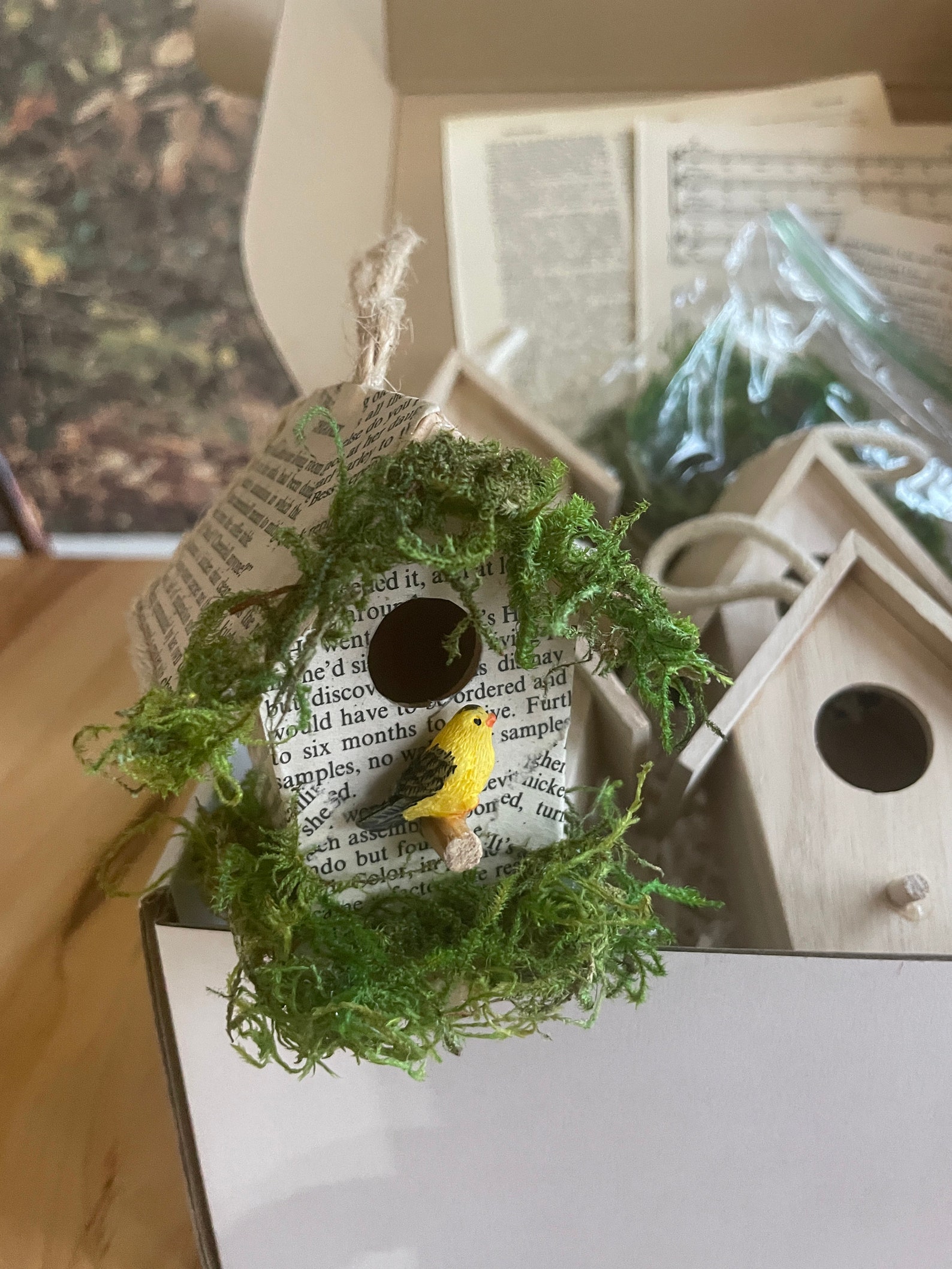 Bird House Craft Kit, Fun Girls Night Out Idea, GNO, Bird House ...