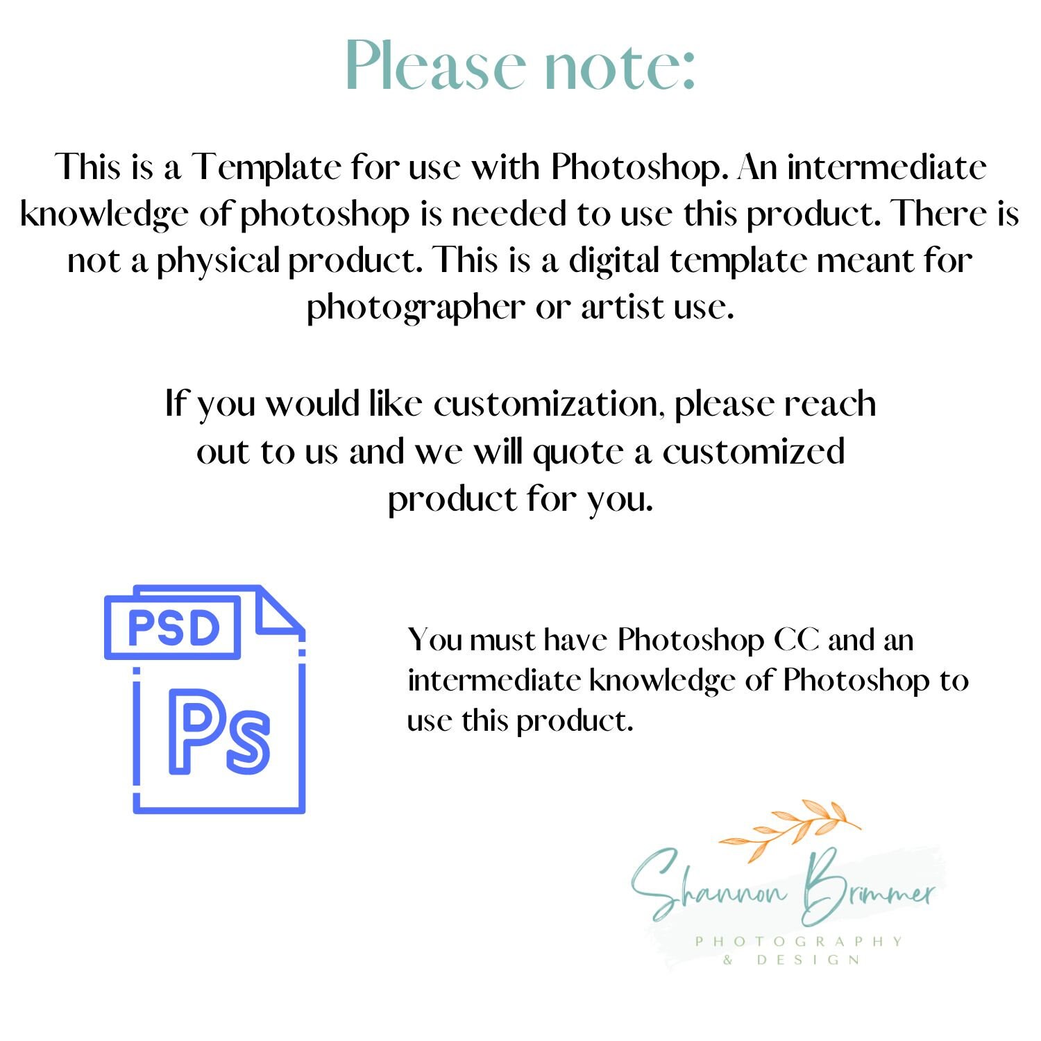 Customizable Digital Headshot Template Editable Name Headshot Border ...