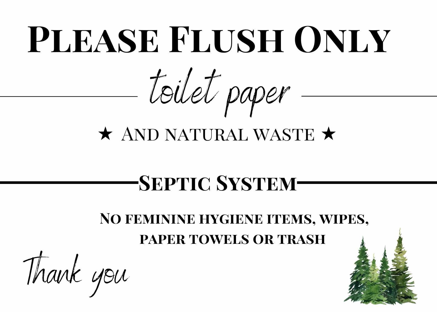 Closed For Cleaning Sign Please DO NOT Flush Paper Towels,Sanitary ...