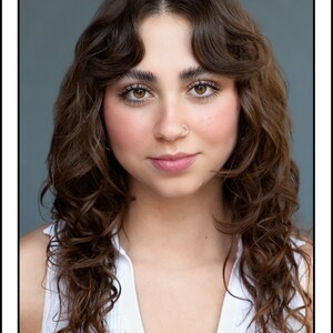 Customizable Digital Headshot Template Editable Name Headshot Border ...