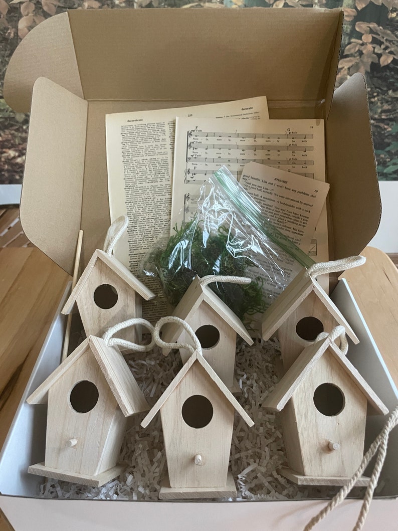 Bird House Craft Kit, Fun Girls Night Out Idea, GNO, Bird House ...