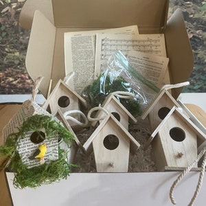 Bird House Craft Kit, Fun Girls Night Out Idea, GNO, Bird House ...