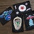Hand Painted Patches, Small Painting on Canvas Raw - Etsy
