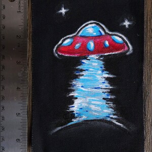 Hand Painted Patches, Small Painting on Canvas Raw - Etsy