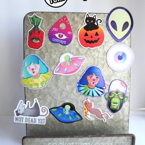 Alien Head Refrigerator Magnet - Etsy