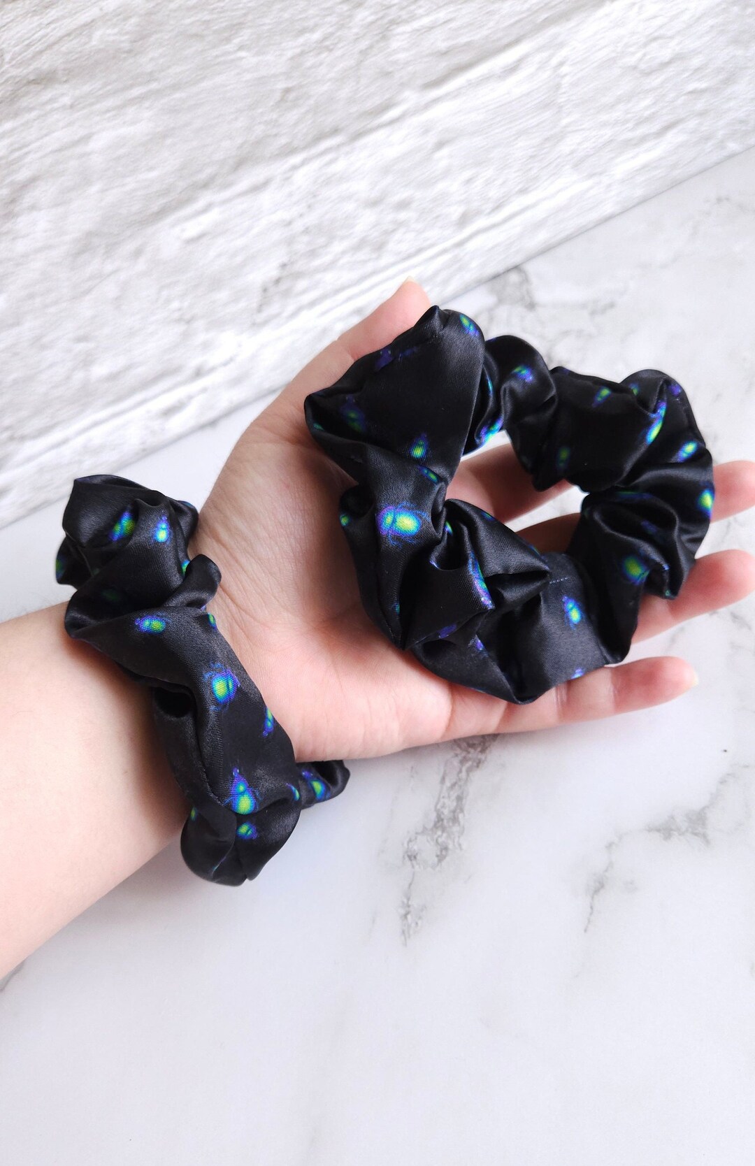 Insect Hair Tie, Black Scrunchies for Hair, Bug Beetle Accessories ...