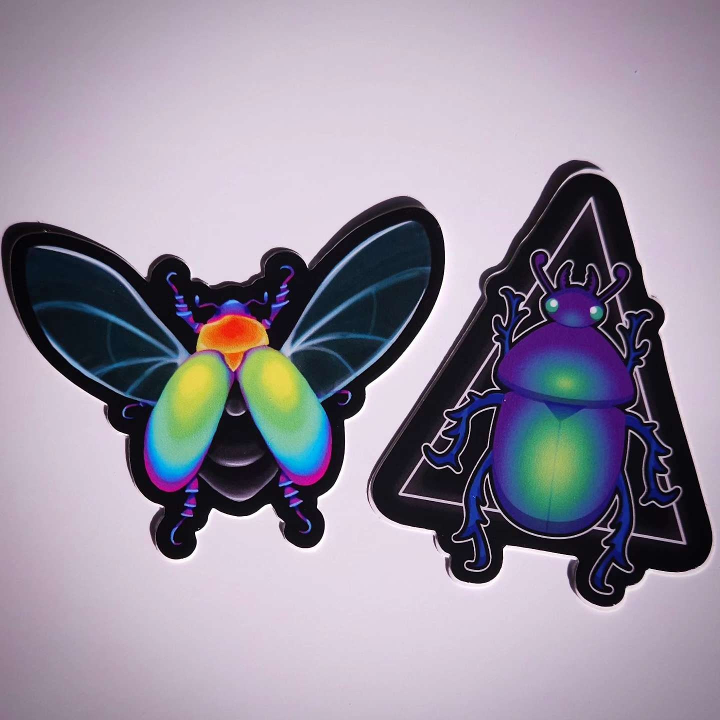 Beetle Sticker Waterproof, Weatherproof Vinyl Sticker, Bug Art Sticker ...