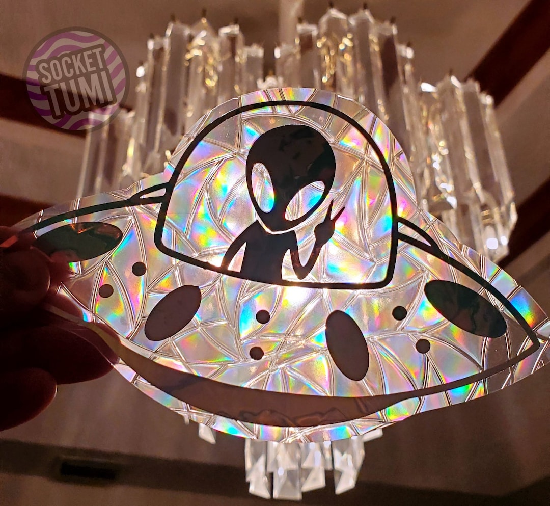 Alien Window Cling, UFO Window Cling - Etsy