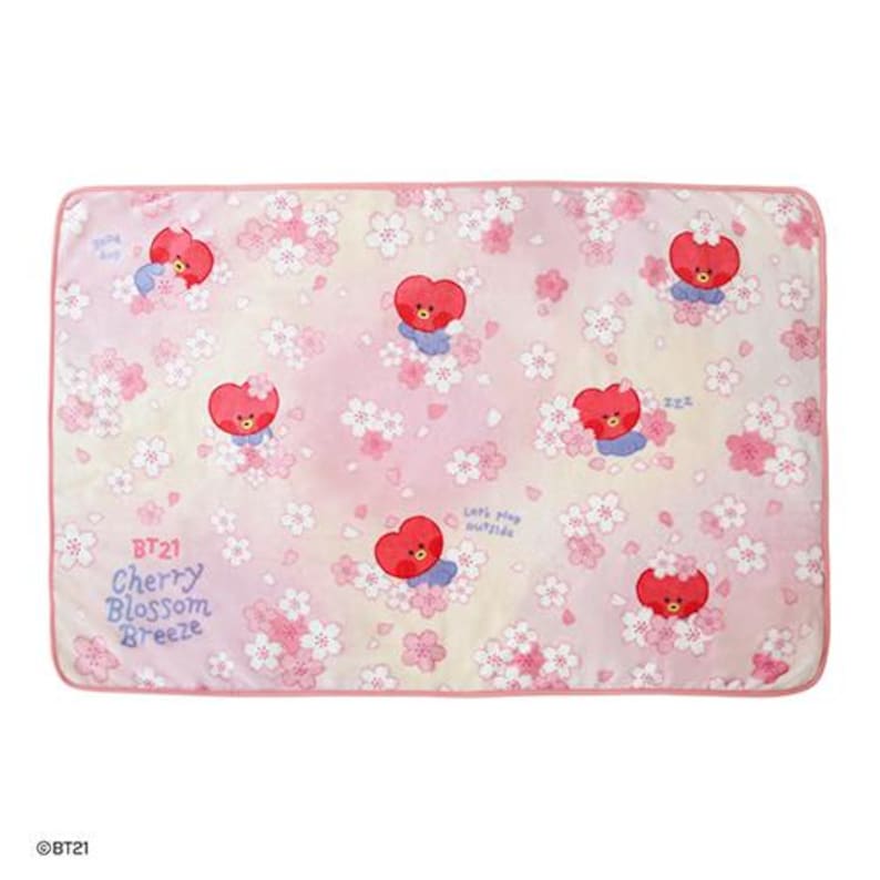 BT21 Cherry Blossom Blanket Korea Seoul - Etsy