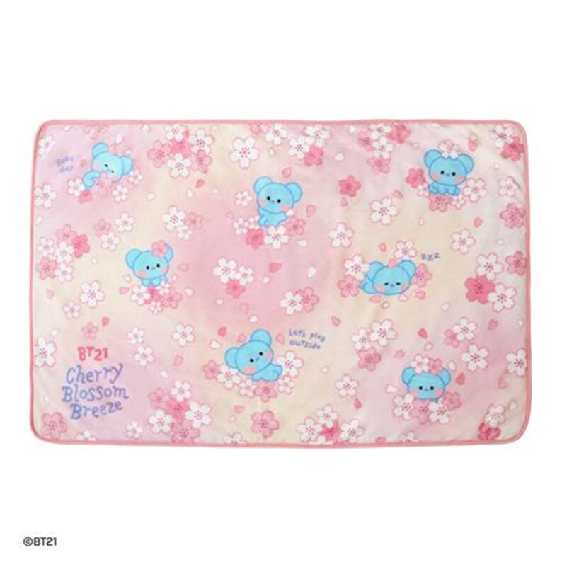 BT21 Cherry Blossom Blanket Korea Seoul - Etsy
