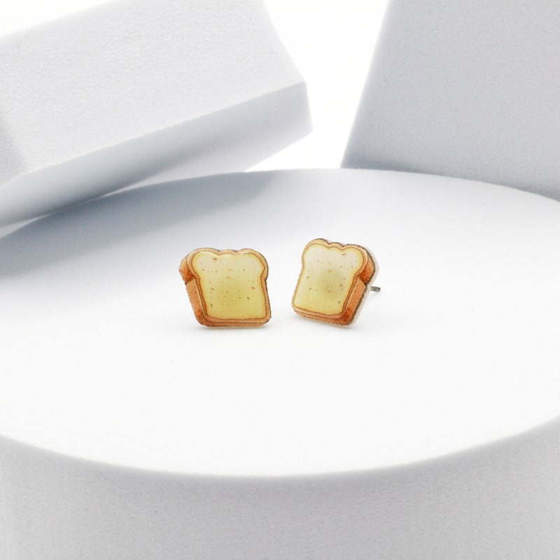 Toast Earrings - Etsy