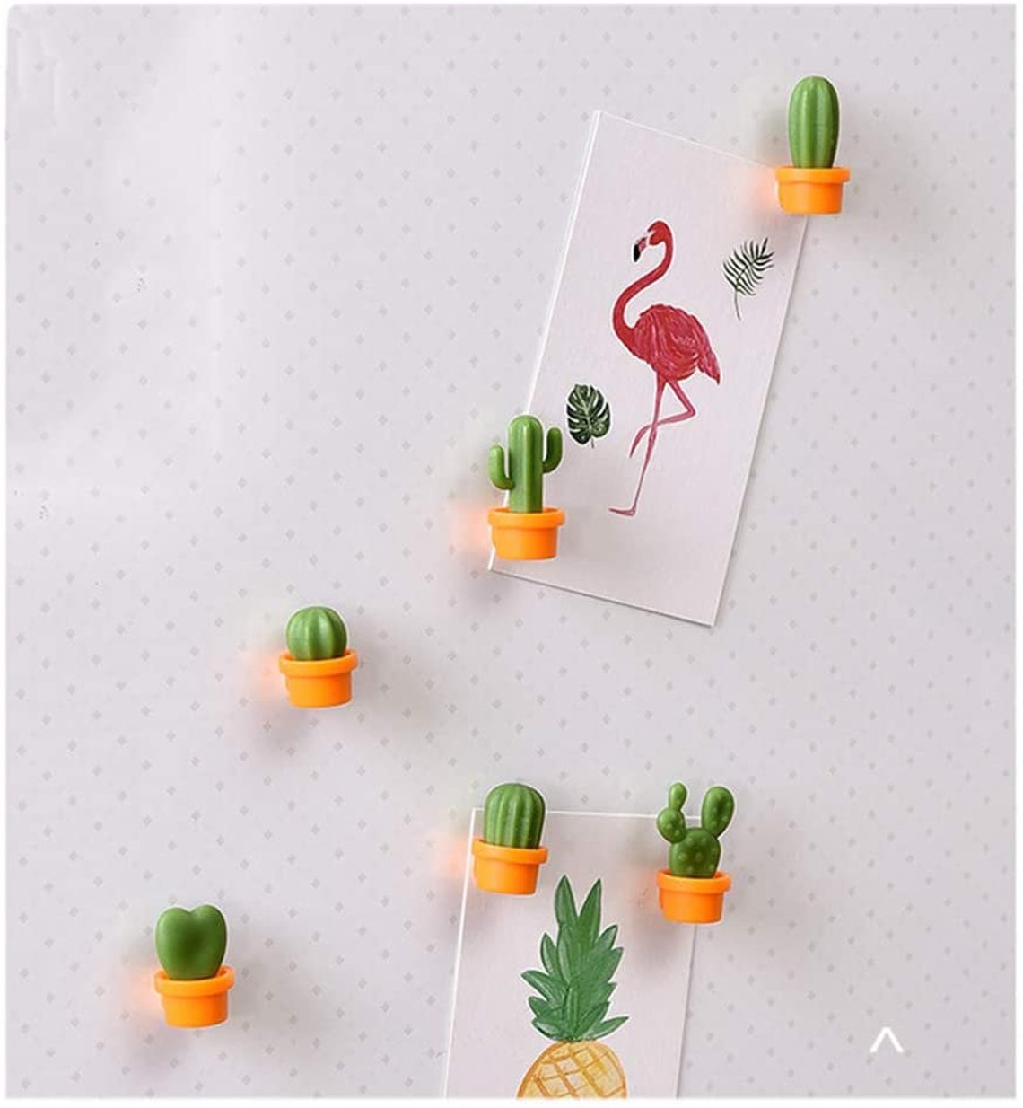 6 Cute Cactus Magnets, Cacti Magnets for Fridge, Plant Magnets, Cactus ...