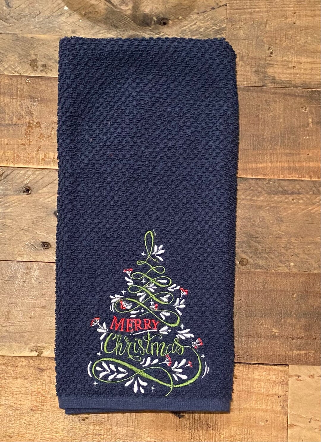 Christmas Kitchen Towel - Christmas-holiday Towels. Holiday Kitchen ...