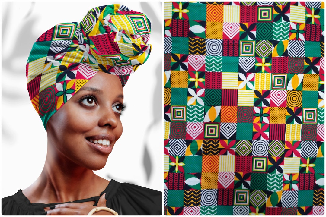 Ankara Head Wrap - African Print Head Wrap - Ankara Head Scarf ...