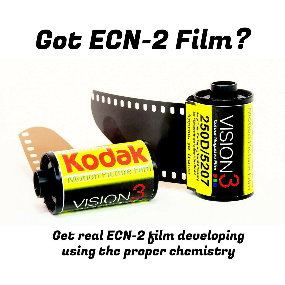 True ECN-2 Film Developing + Scanning + Email + Negs Returned for 35mm ...