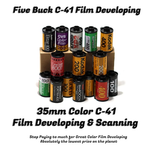 35mm Color Film Developing Scanning Email CD and Negs - Etsy