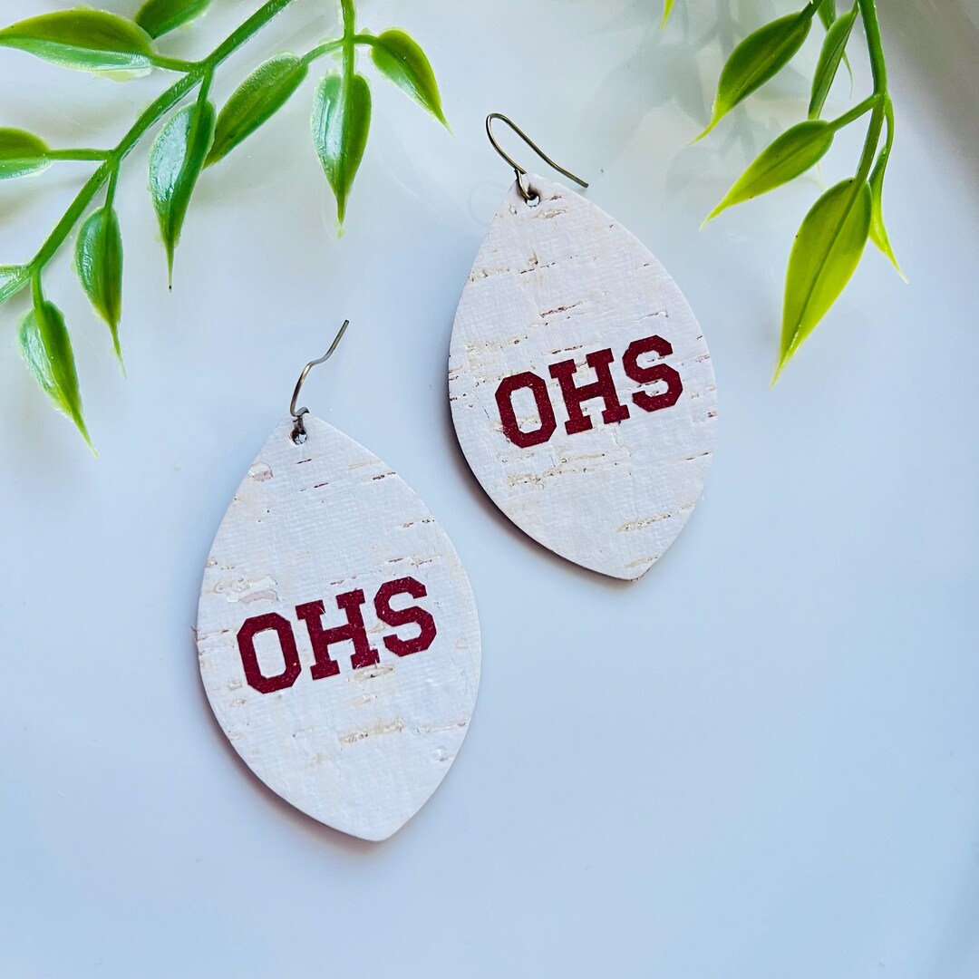 Odessa Bronchos, Odessa High School Earrings, OHS, Odessa Texas, Odessa ...