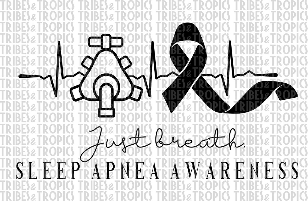 Sleep Apnea Awareness PNG, Sleep Tech, Sleep Technologist, RPSGT ...