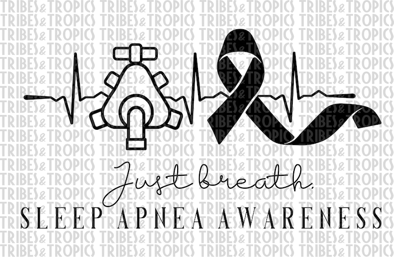 Sleep Apnea Awareness PNG, Sleep Tech, Sleep Technologist, RPSGT ...