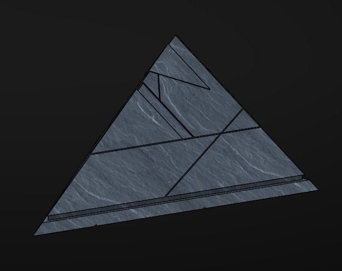 3D Model: Io Pyramid Ship Destiny 2 - Etsy