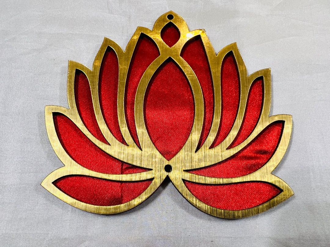 Lotus Flower Cutout, Lotus Cut-out, DIY Rangoli, Decoration for Diwali ...