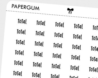 Income Script Stickers - Etsy